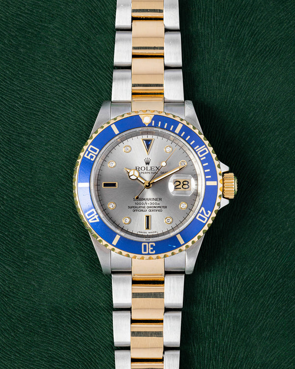 Rolex Submariner Silver Dial 16613 | Rolex Watches at Grand Caliber